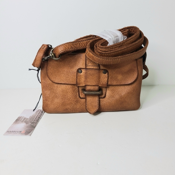 Harbour 2Nd | Bags | Nwt Harbour 2nd Luna Brown Genuine Leather ...